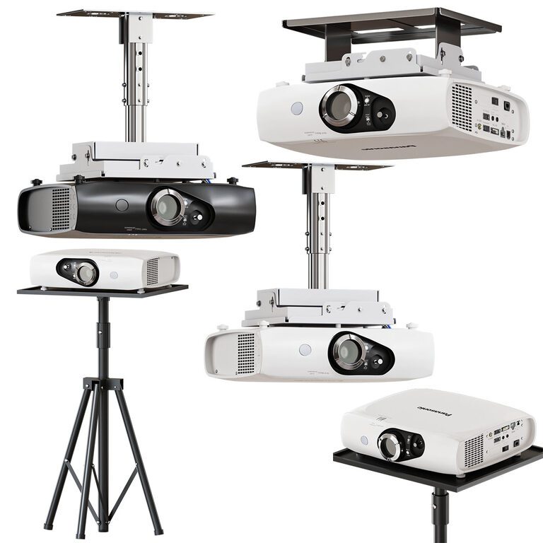 Panasonic Projector Set (386217) 3D model - Download 3D model Panasonic ...