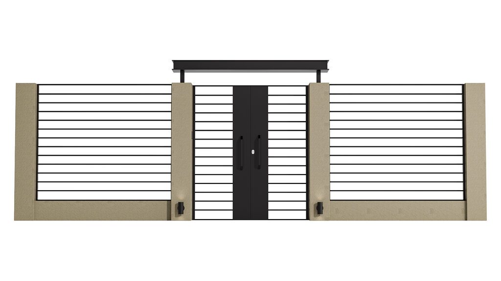 Fencing 3D models - Fencing style: classic | 3d-baza.com