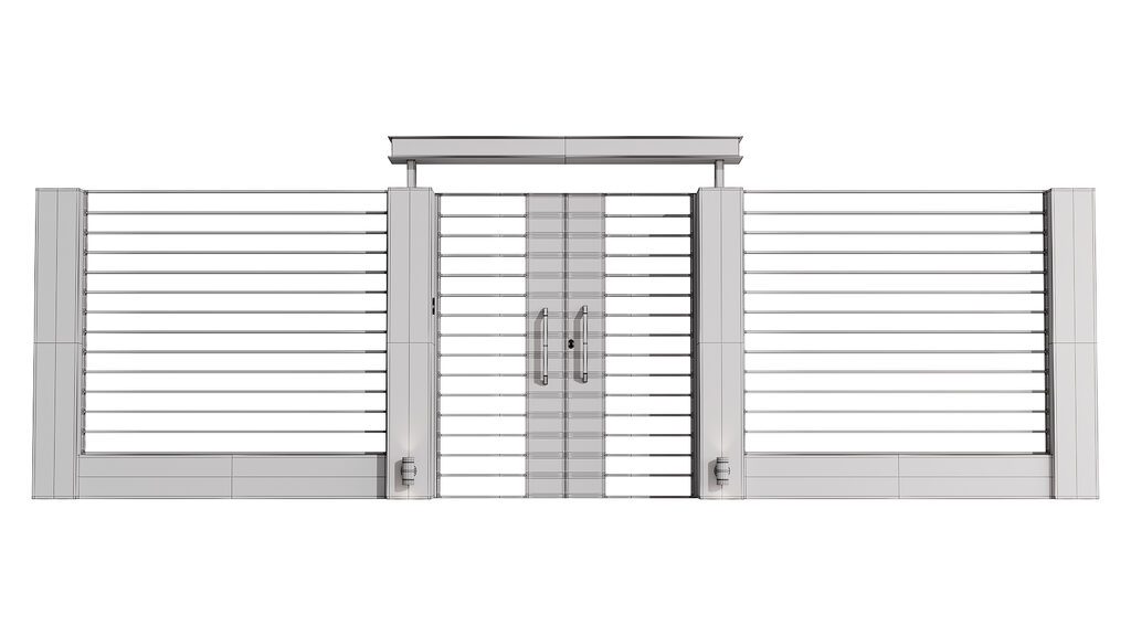 Fencing 3D models - Fencing style: classic | 3d-baza.com