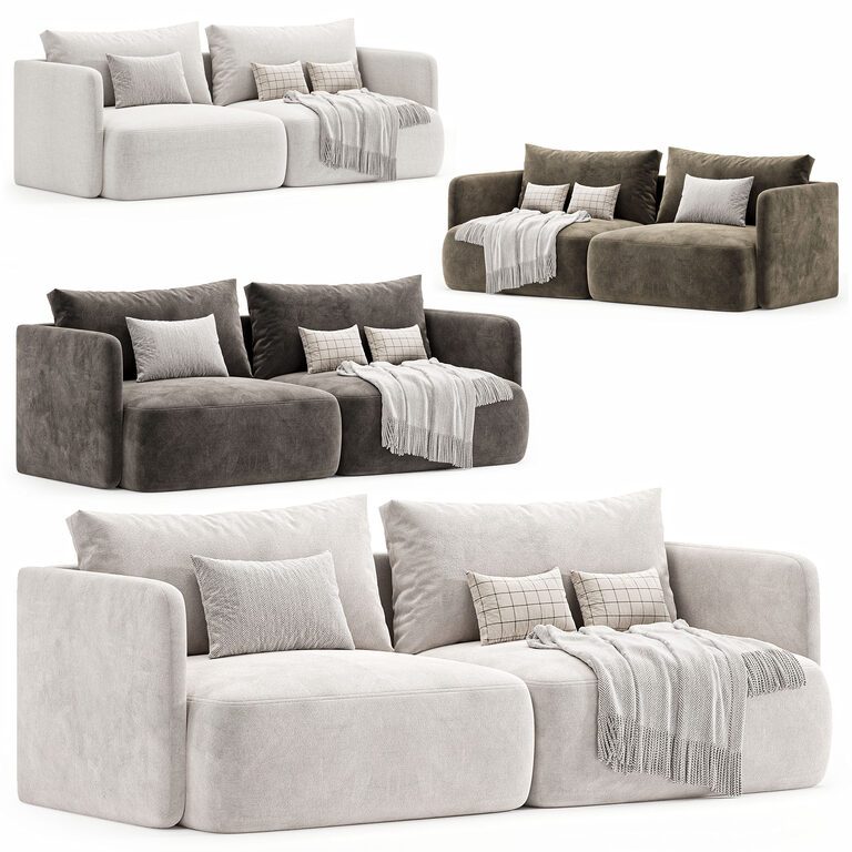 3D Sofas | Download 3d couch and various modern sofas