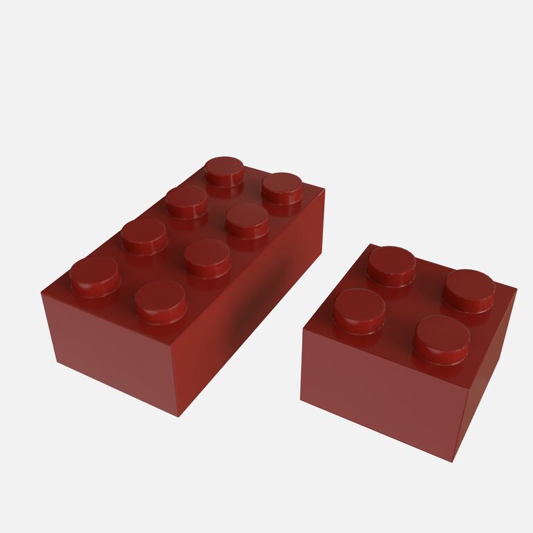 Lego bricks (386723) 3D model - Download 3D model Lego bricks (386723 ...