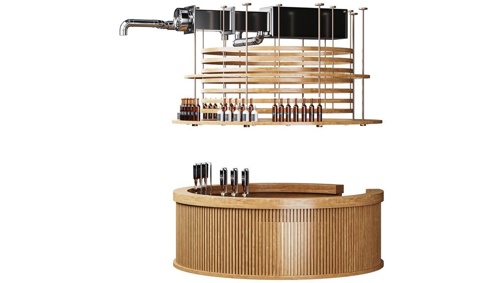 Bar Cabinet 3D models - Download 3D models | 3d-baza.com