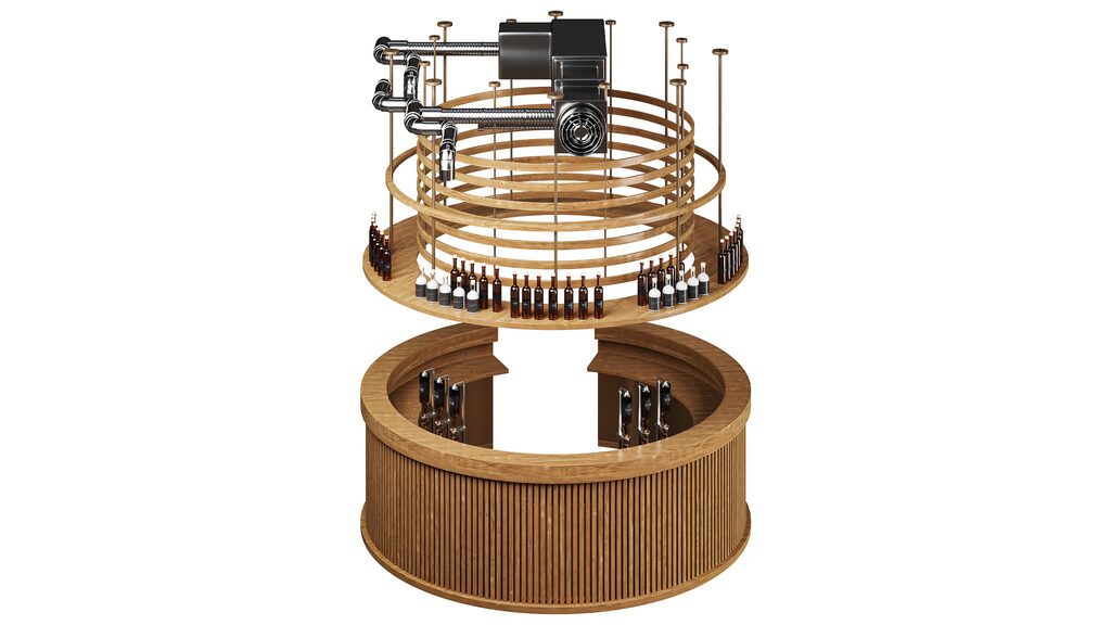 Bar Cabinet 3D models - Download 3D models | 3d-baza.com