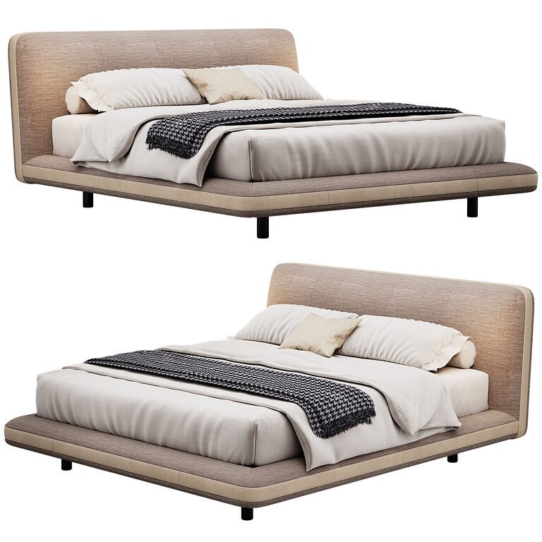 Ditreitalia Avalon Bed (387163) 3D model - Download 3D model ...