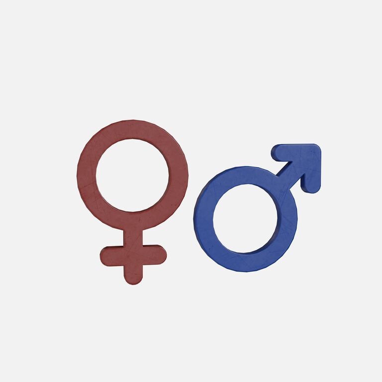 Genders symbols Old Plastic (387456) 3D model - Download 3D model ...