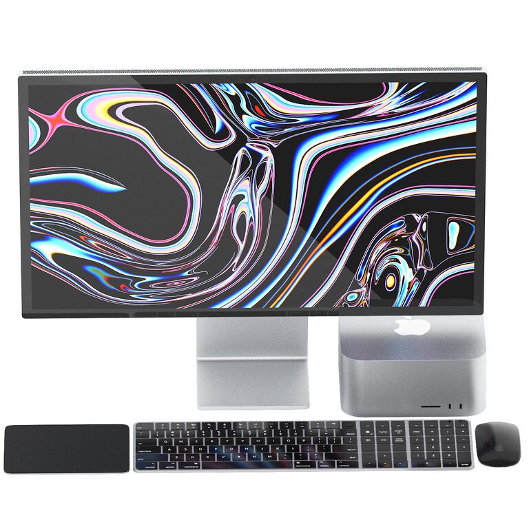 Apple mac studio computer collection (387674) 3D model - Download 3D ...