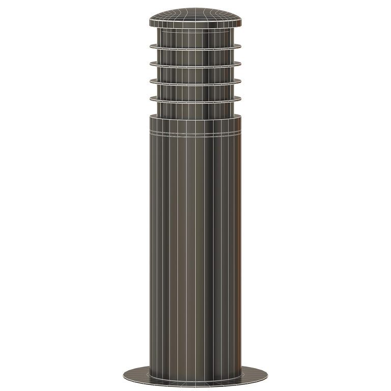 Garden and park lamp post (387824) 3D model - Download 3D model Garden ...