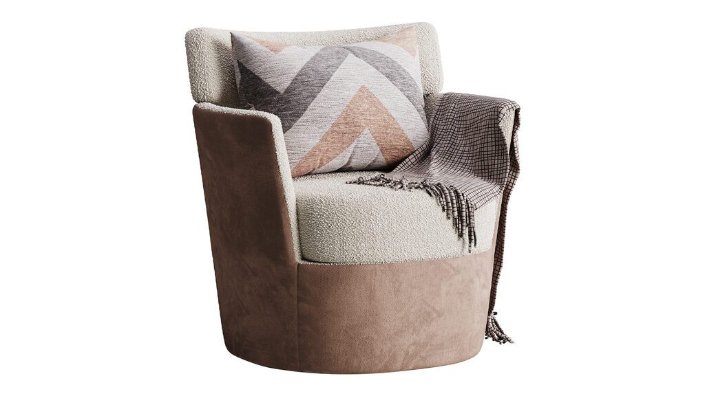 Pierre Frey void armchair (387845) 3D model - Download 3D model Pierre ...