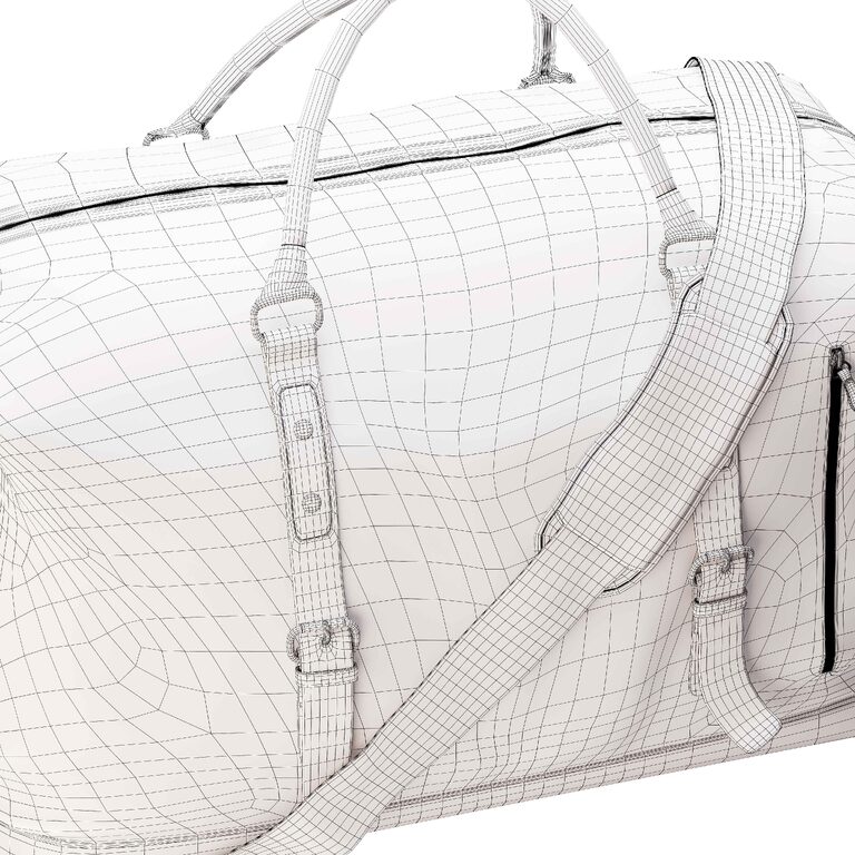 Canvas duffle bag URBAN BAG Verona (387860) 3D model - Download 3D ...