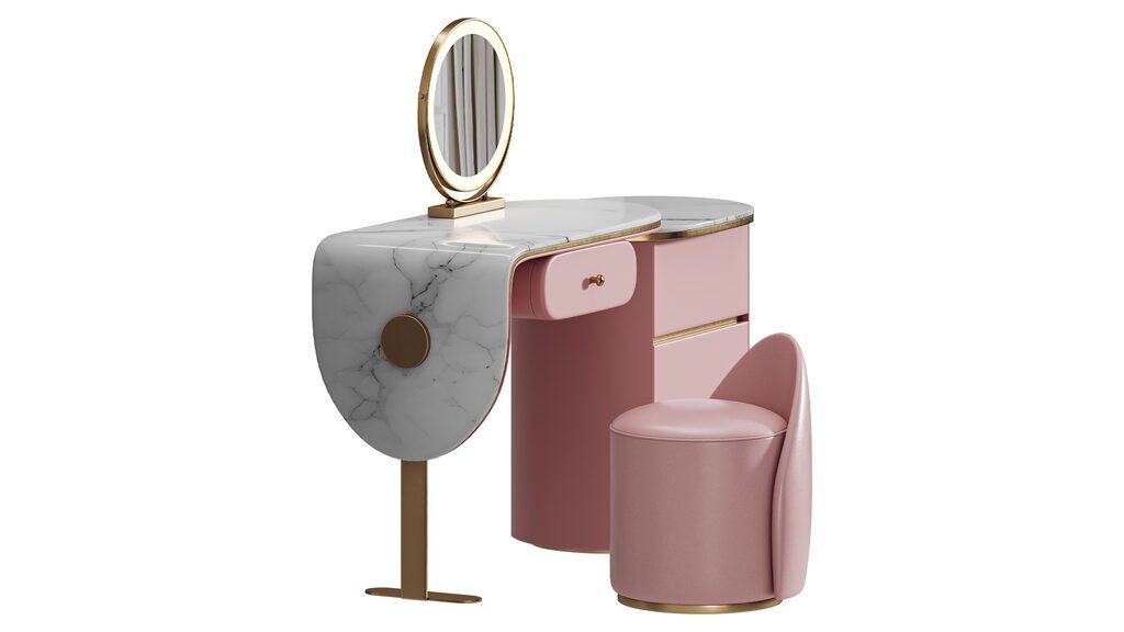 Buy and Download Stunning 3D Dressing Table Models for Your Interior ...