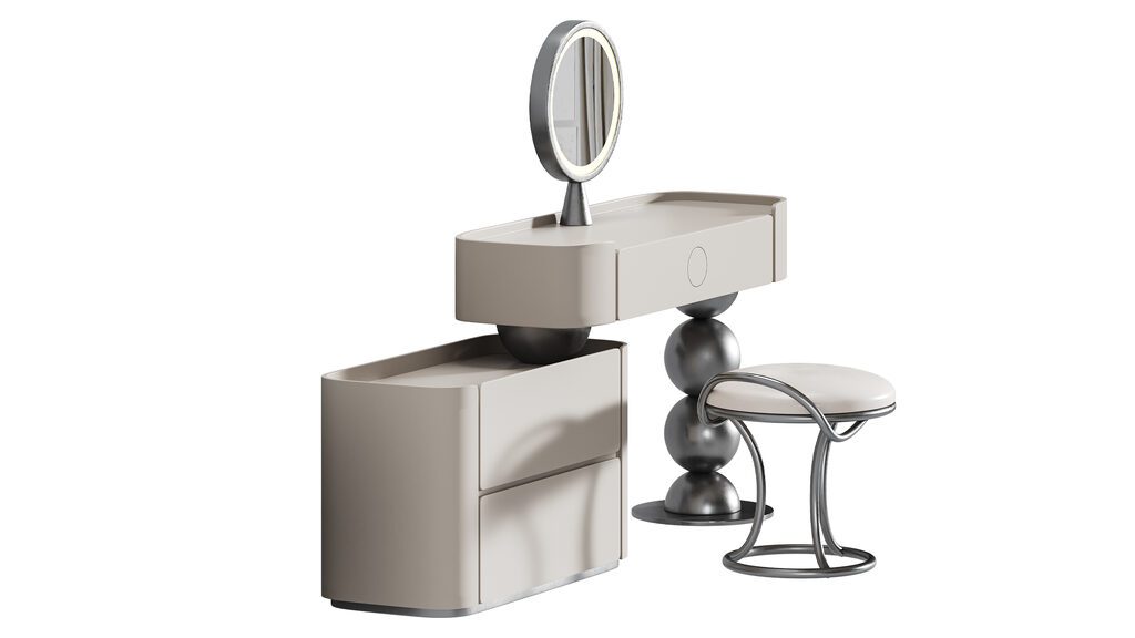 Buy and Download Stunning 3D Dressing Table Models for Your Interior ...