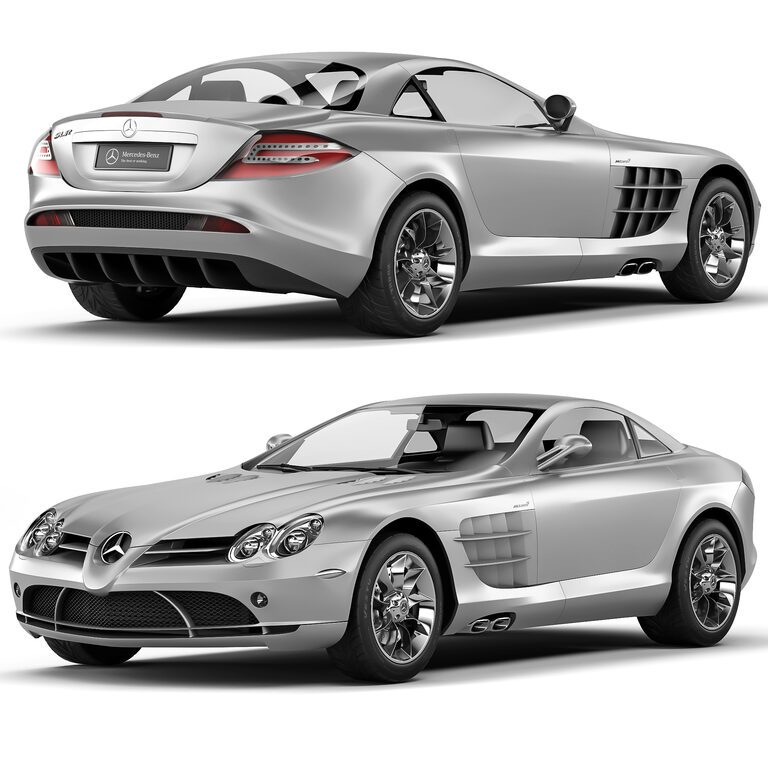 Mercedes-Benz SLR McLaren 2004 car (388038) 3D model - Download 3D ...