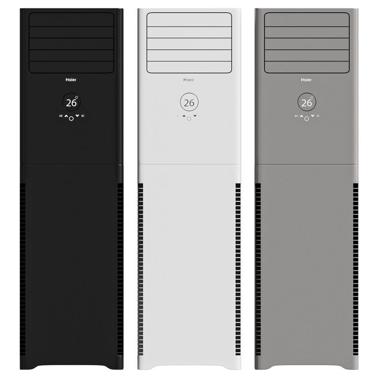 Column Air Conditioner Haier (388515) 3D model - Download 3D model ...