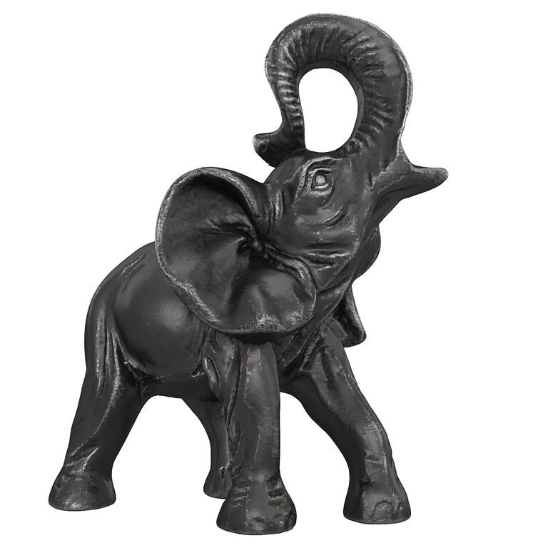 Metal Elephant Figurine (388566) 3D model - Download 3D model Metal ...