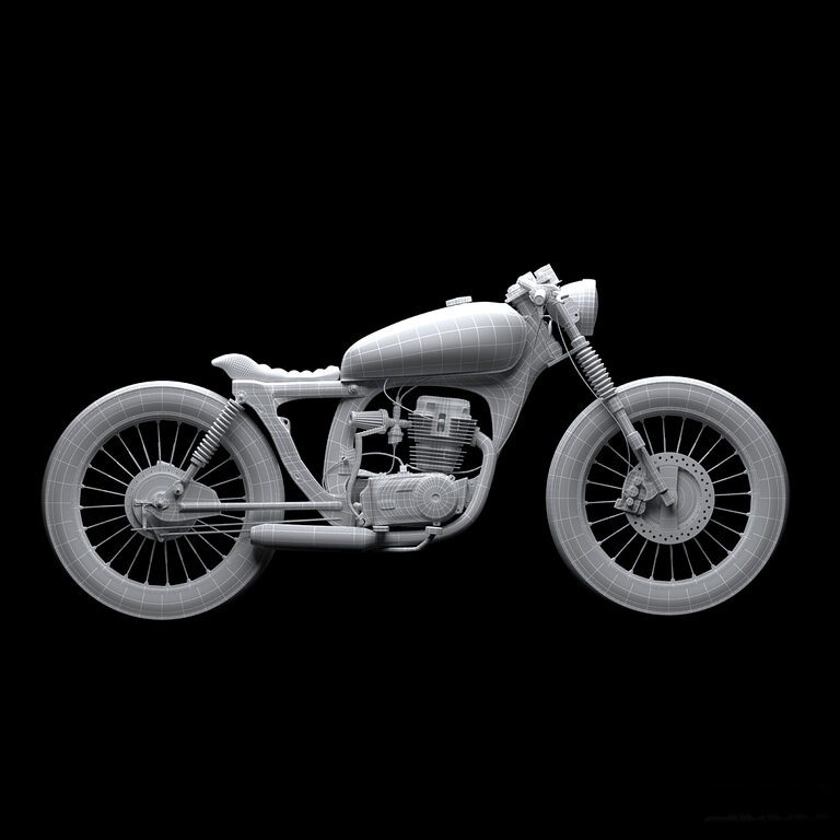Motorcycles 3D models - Download 3D models | 3d-baza.com