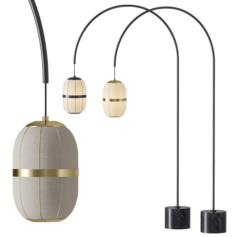 Pull Floor Lamp by Aromas Del Campo (388811) 3D model - Download 3D ...