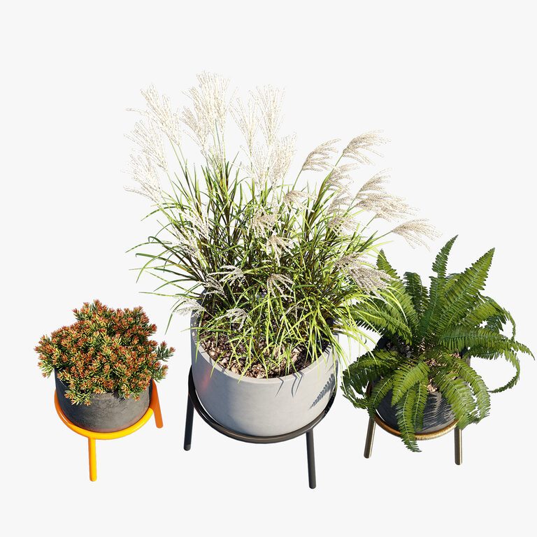 Ziva Fiberstone Pot (388966) 3D model - Download 3D model Ziva ...