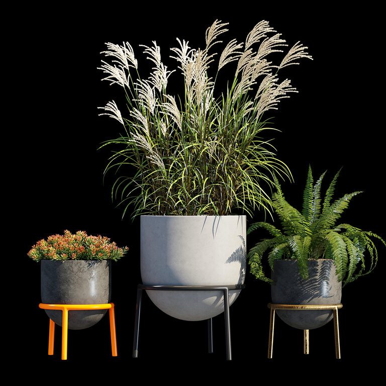 Ziva Fiberstone Pot (388966) 3D model - Download 3D model Ziva ...
