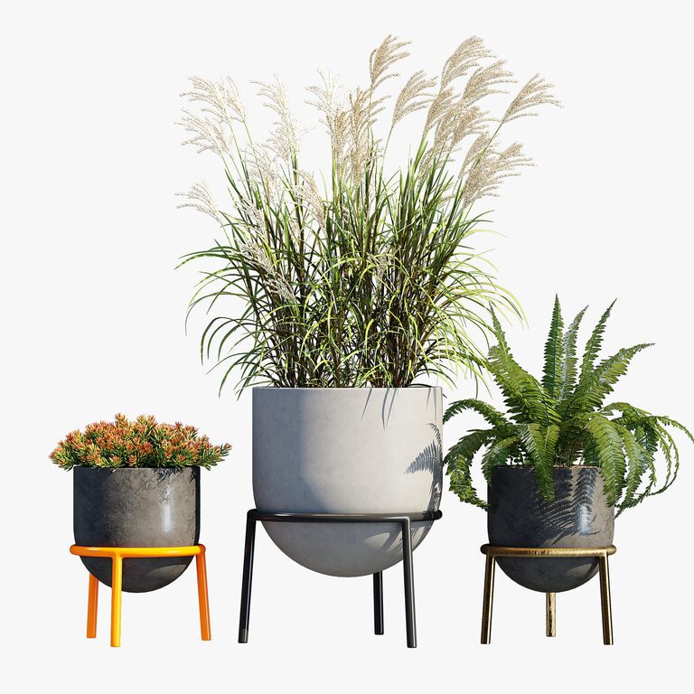 Ziva Fiberstone Pot (388966) 3D model - Download 3D model Ziva ...