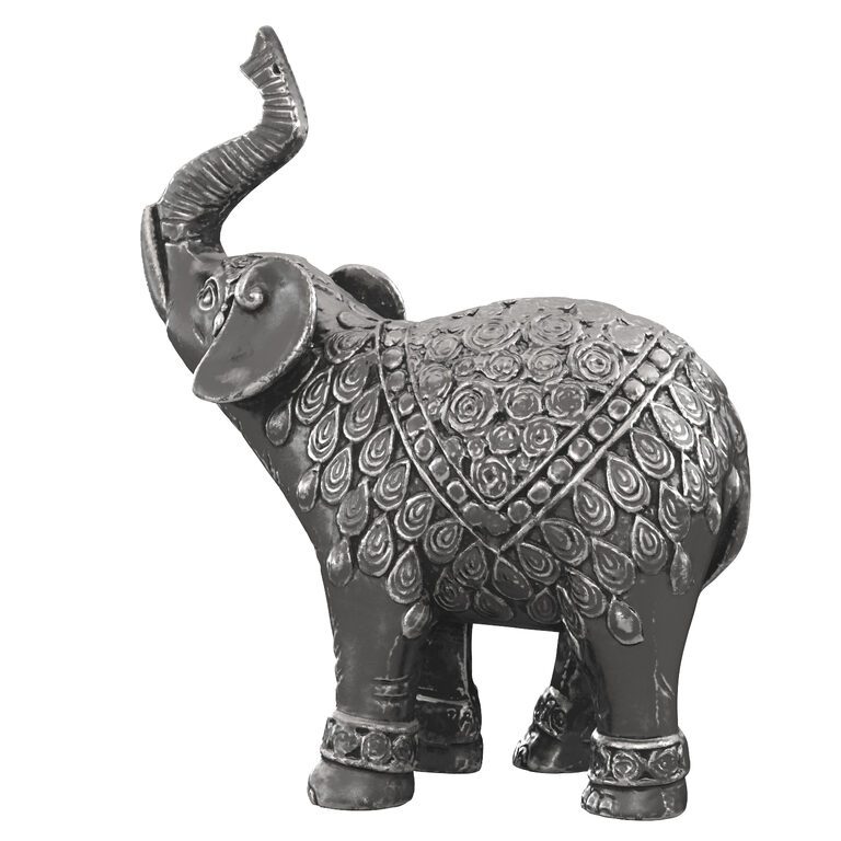 Indian Elephant Metal Figurine (388968) 3D model - Download 3D model ...