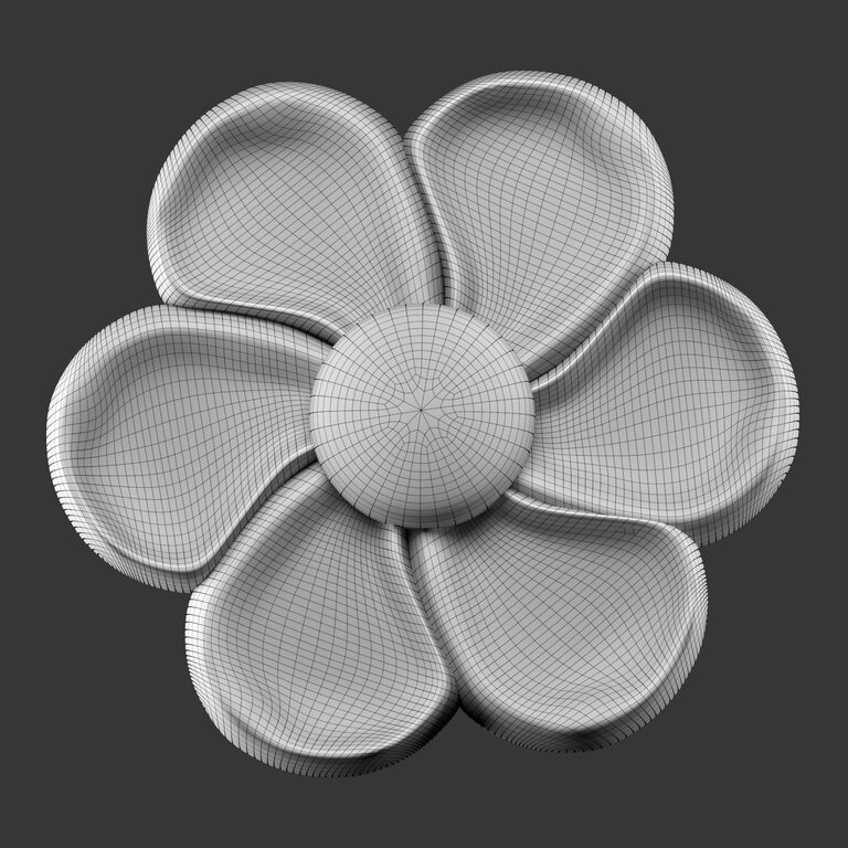 Carved Decorative Plaster 3D Models – Elegant Architectural Elements ...