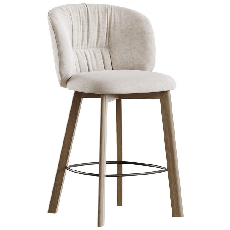 Calligaris SWEEL Bar Chair (389453) 3D model - Download 3D model ...