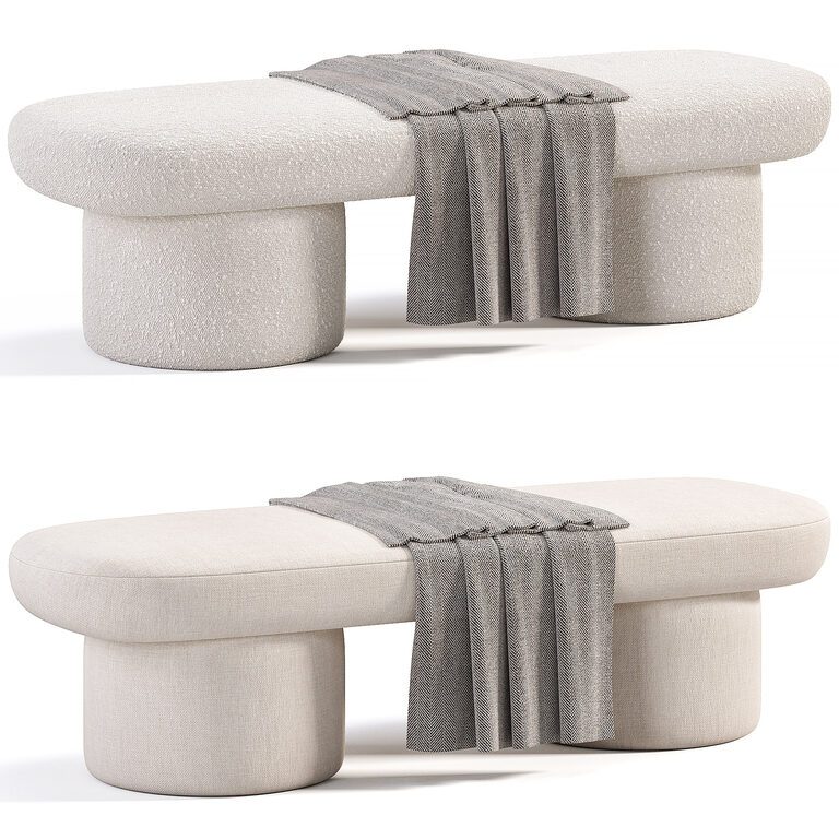 Cloud Sculptured bench (389455) 3D model - Download 3D model Cloud ...