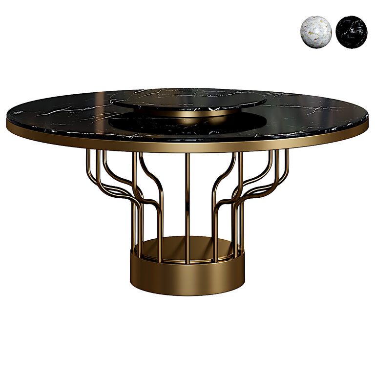 Bloom Dining Table (389477) 3D model - Download 3D model Bloom Dining ...