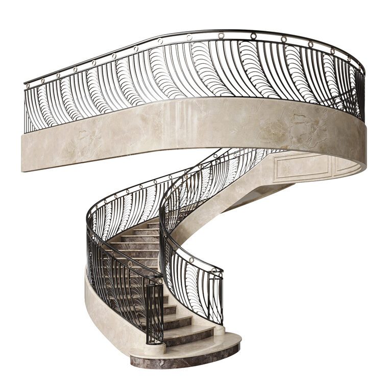 3D models library | Stairs models in 3D download