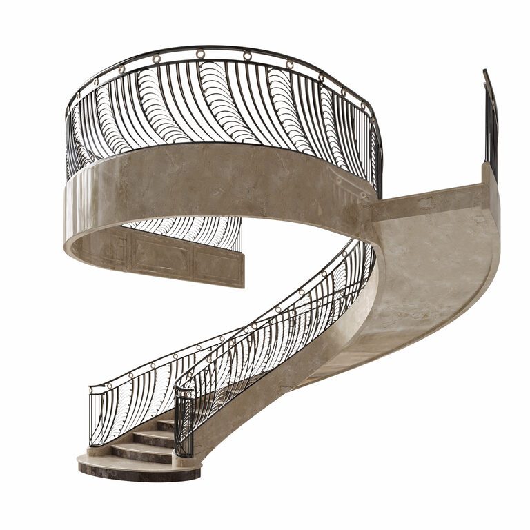 3D models library | Stairs models in 3D download