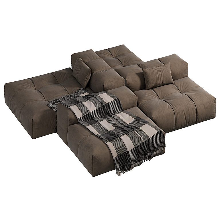 Pixel Sofa by Saba Italia (389545) 3D model - Download 3D model Pixel ...