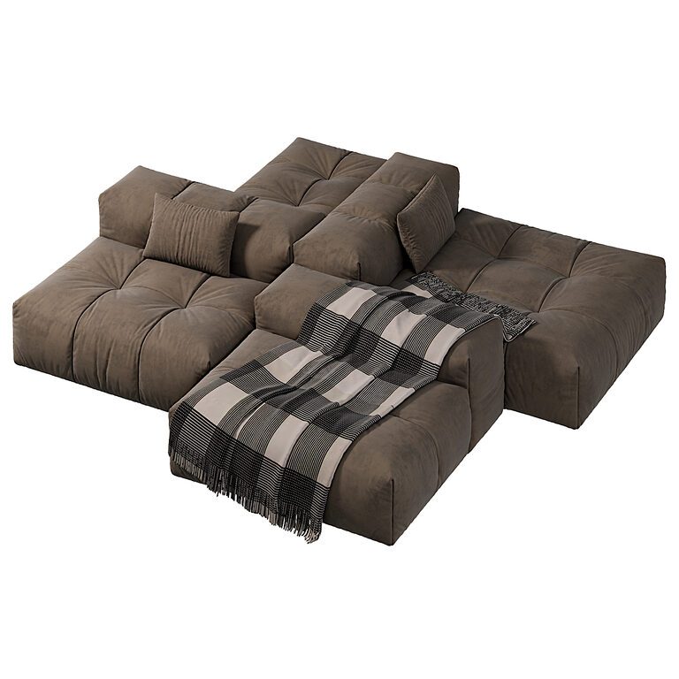Pixel Sofa by Saba Italia (389545) 3D model - Download 3D model Pixel ...