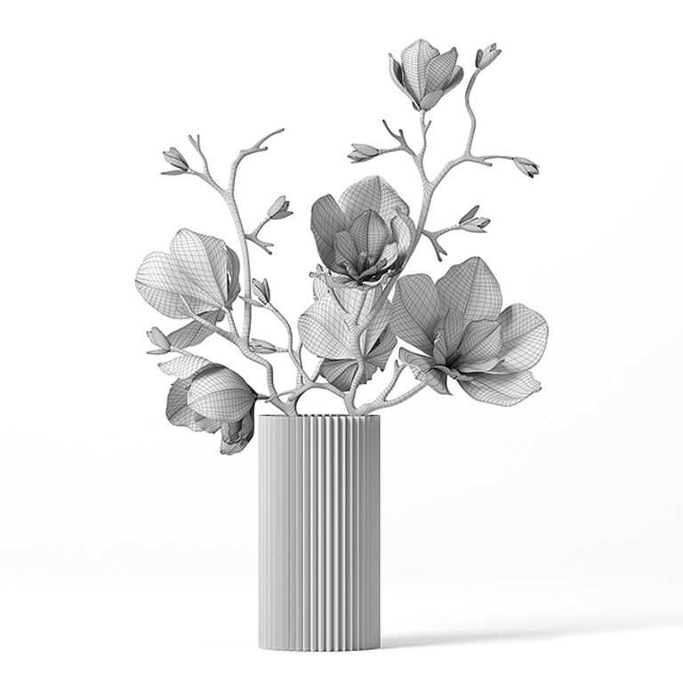 Magnolia (389604) 3D model - Download 3D model Magnolia (389604 ...