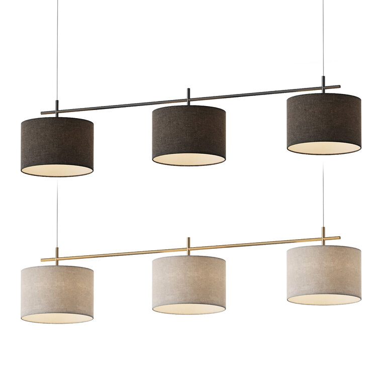 Liara Long Pendant Lamp (389694) 3D model - Download 3D model Liara ...