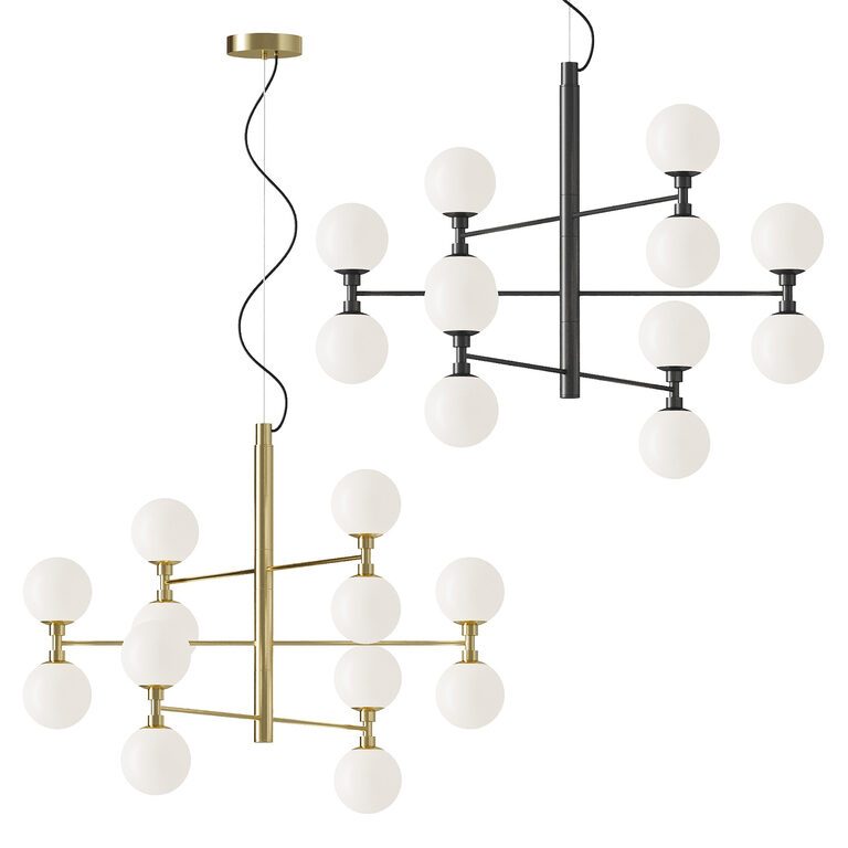 Grover Pendant Lamp (389773) 3D model - Download 3D model Grover ...