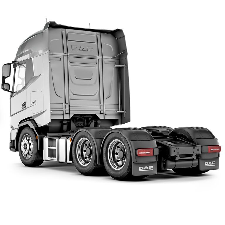 DAF XG+ 530 6x2 2024 Truck semitrailer (389775) 3D model - Download 3D ...