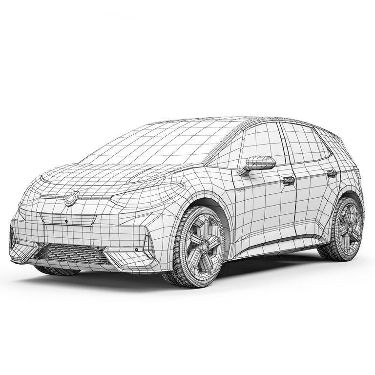 High-Quality 3D Car Models for Games, Animation & VR | 3D-Baza