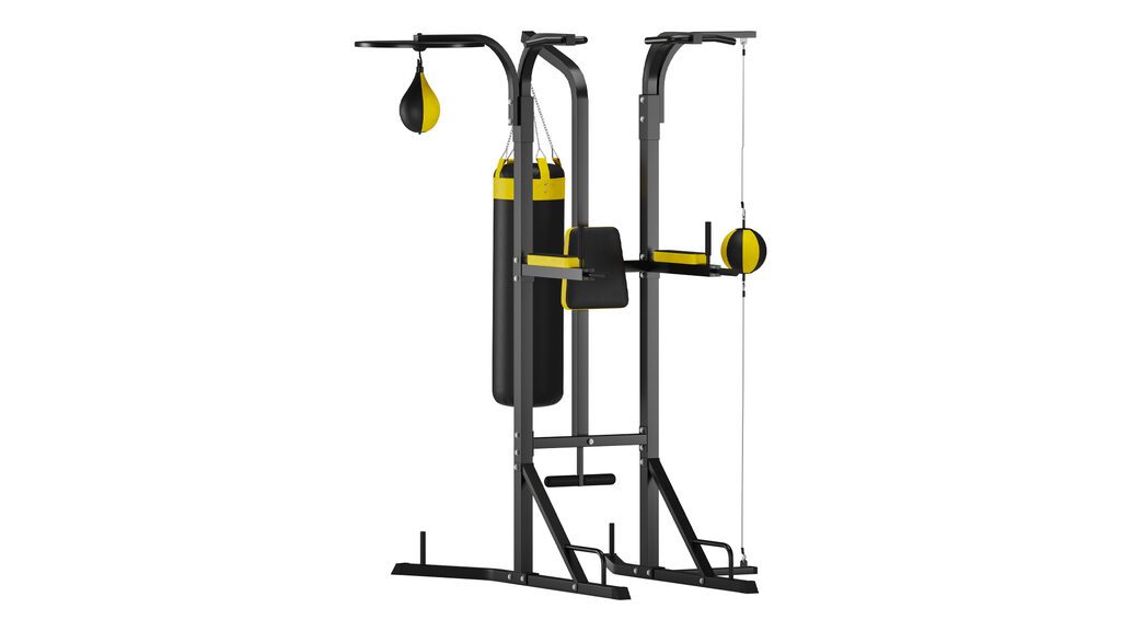 Power Boxing Station Stand Gym Speed Ball Punching Bag (390321) 3D ...