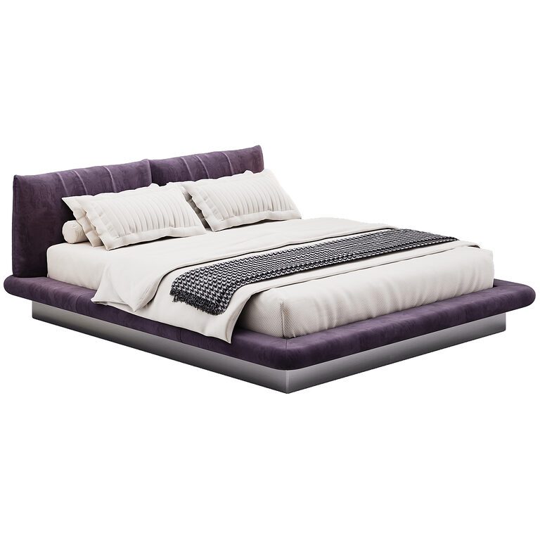 Baxter Aura Bed (390357) 3D model - Download 3D model Baxter Aura Bed ...