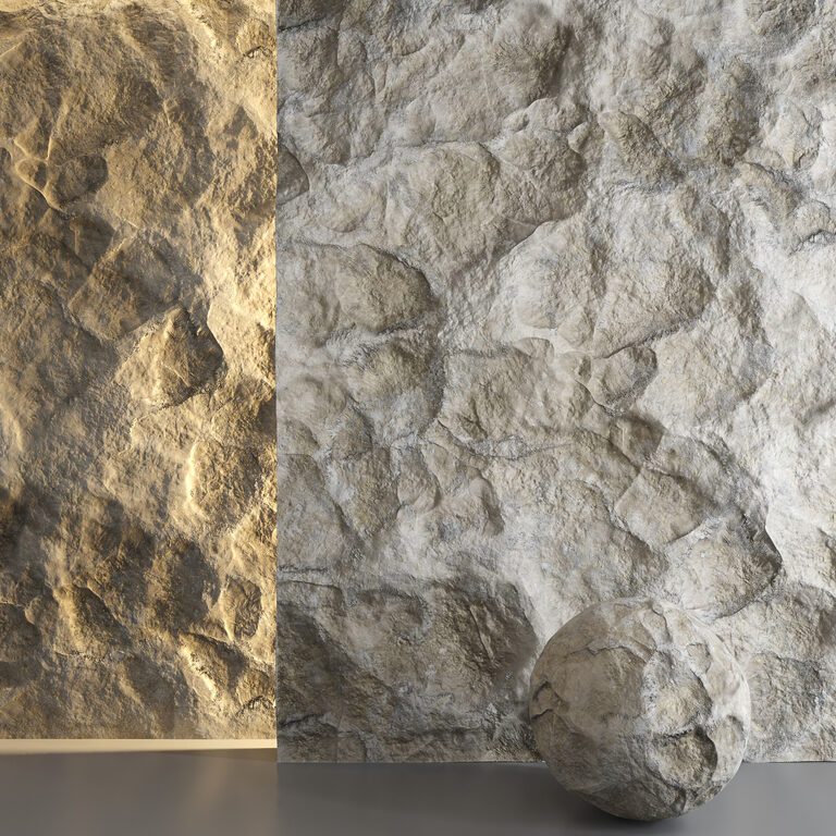 Mrf Wall Stone 03 (390446) 3D model - Download 3D model Mrf Wall Stone ...