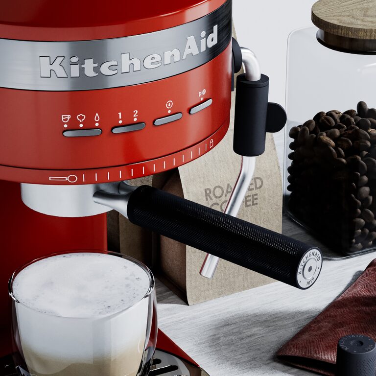 KitchenAid Espresso Machine (390531) 3D model - Download 3D model ...