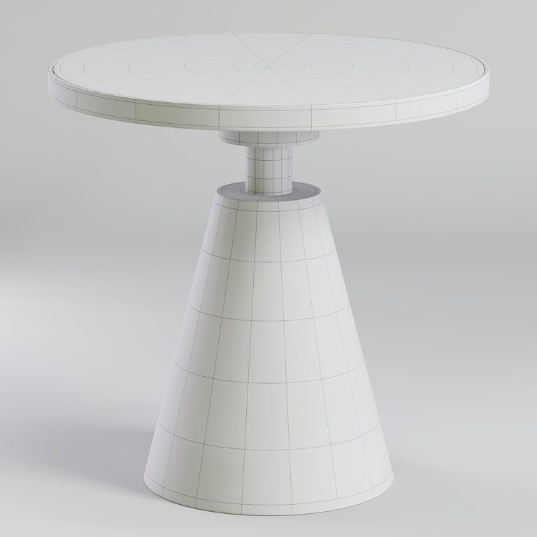 Whiteline Modern Living Pia Side Table (390613) 3D model - Download 3D ...