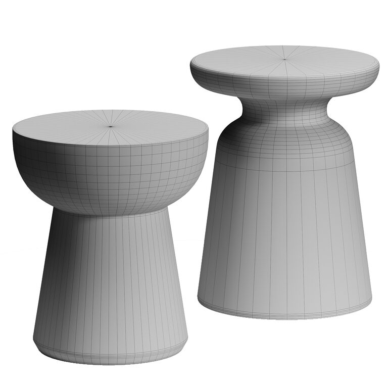 Pada Coffee Table Set by Kave Home (390642) 3D model - Download 3D ...
