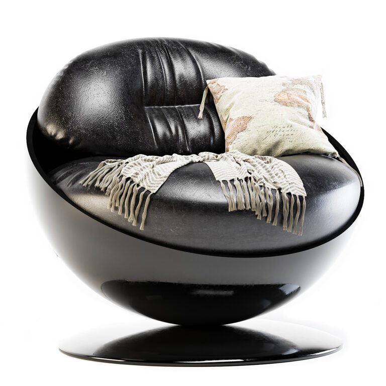 Revolving Esfera Armchair (390736) 3D model - Download 3D model ...