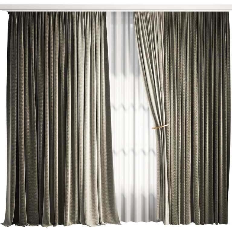 Curtains 3D models - Download 3D models | 3d-baza.com