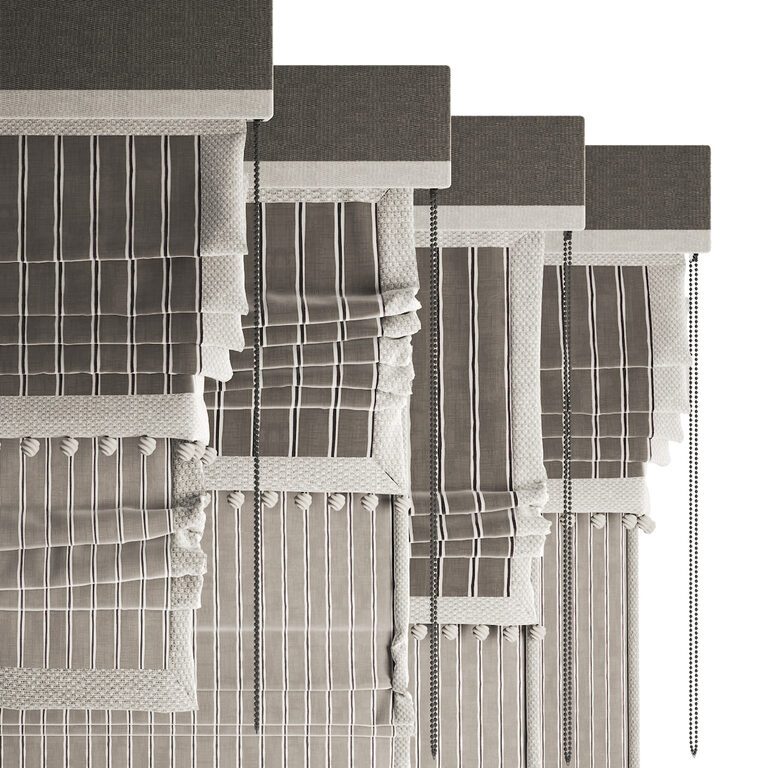 Roman Curtain 05 (390767) 3D model - Download 3D model Roman Curtain 05 ...