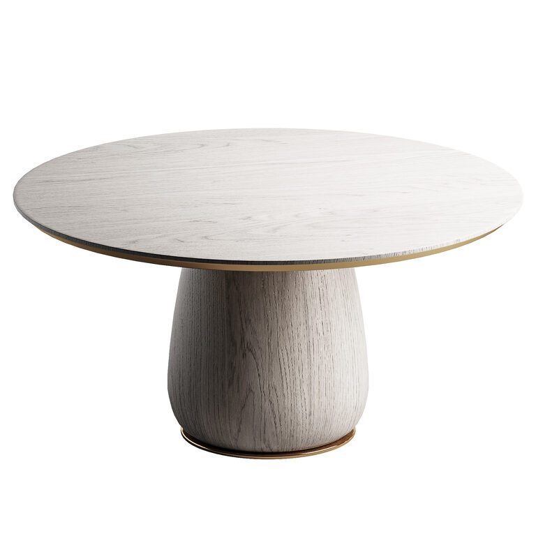 Cattelan BOTERO LUXOR Round coffee Table (390847) 3D model - Download ...