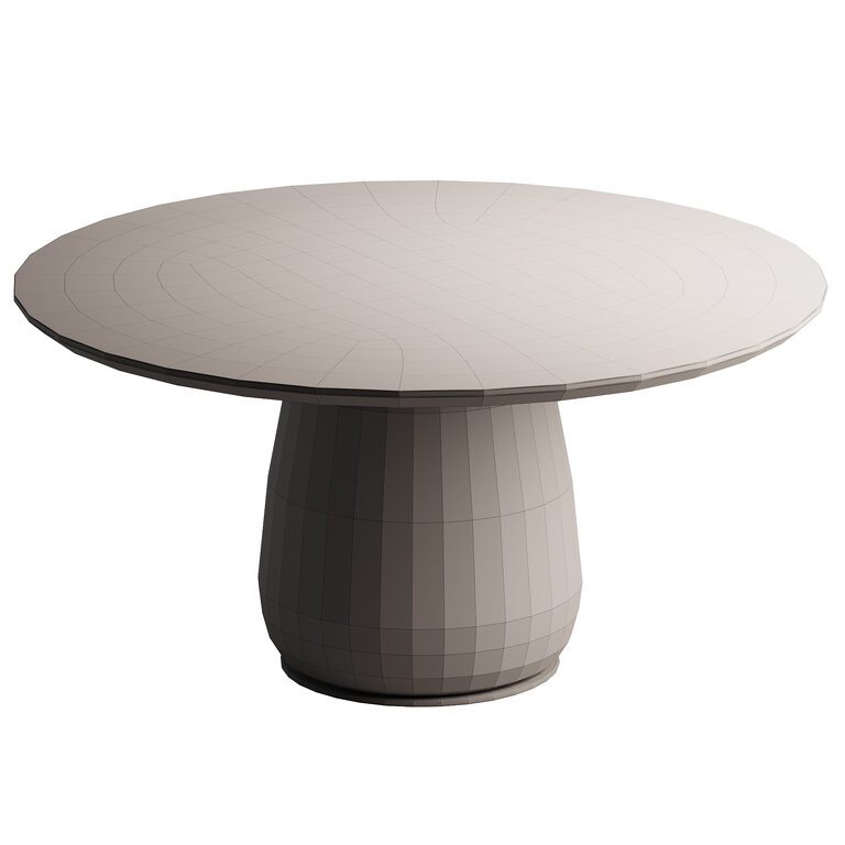 Cattelan BOTERO LUXOR Round coffee Table (390847) 3D model - Download ...