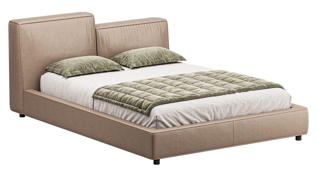 Double bed Misty by Ditre Italia (390856) 3D model - Download 3D model ...