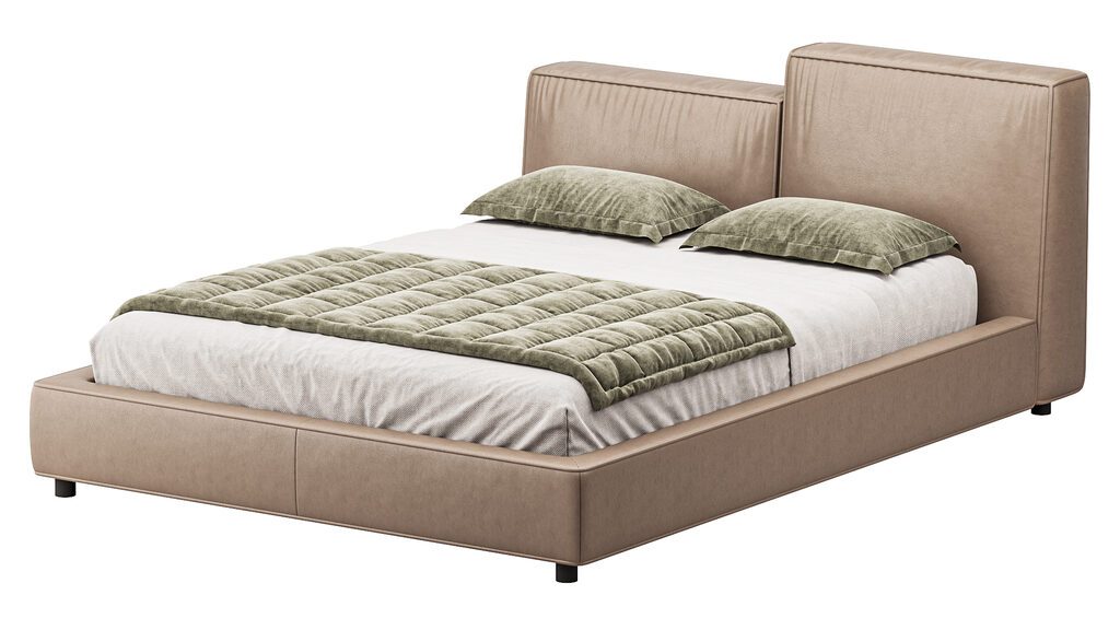 Double bed Misty by Ditre Italia (390856) 3D model - Download 3D model ...